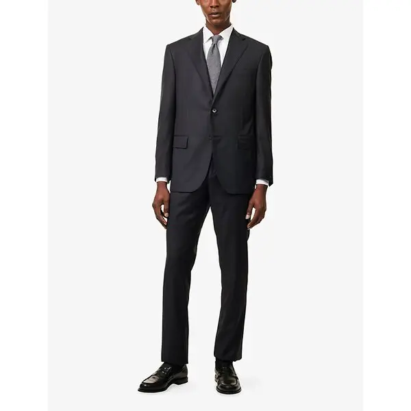 Corneliani Single-breasted Notch-lapel Wool Suit