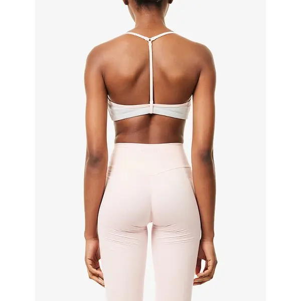 Bo+tee Marl Longing V-neck Sports Bra