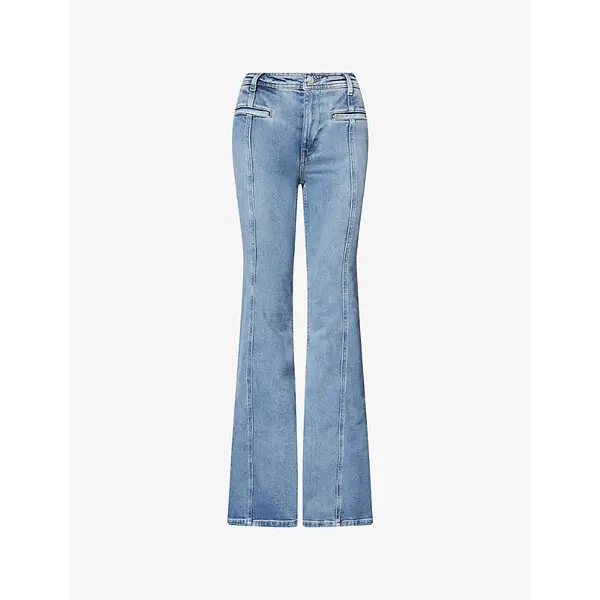 Free People Firecracker Flared-leg Denim Jeans