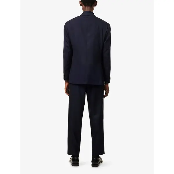 Corneliani Single-breasted Notch-lapel Wool Jacket