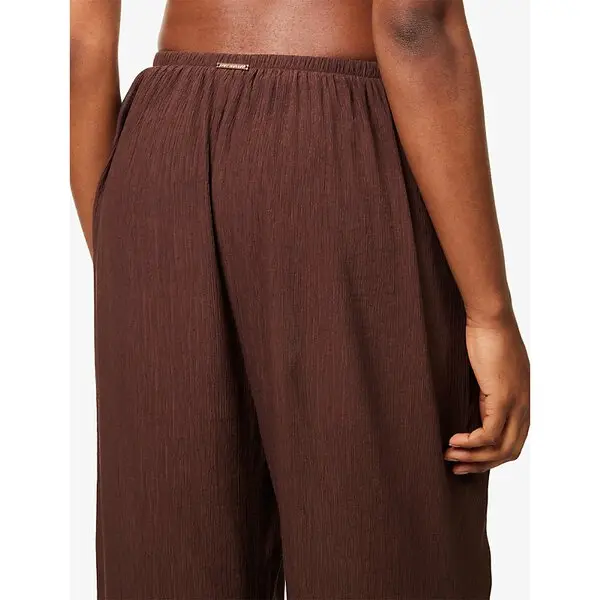 AWAY THAT DAY Wide-leg Woven Trousers