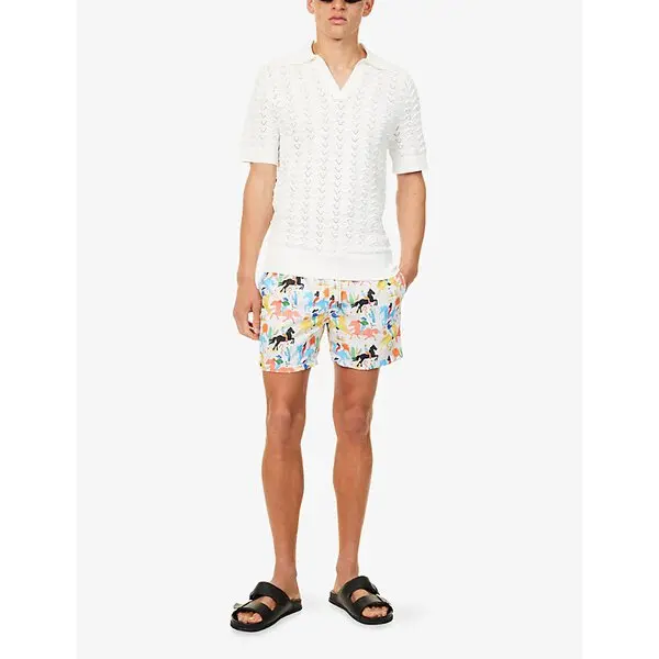 ARRELS BARCELONA Cowboy Printed Swim Shorts