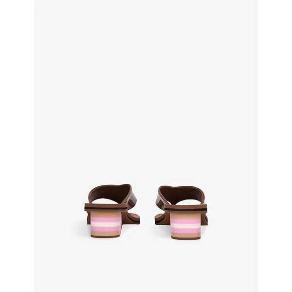 Chloé Swimming Cool Thong Leather Sandals