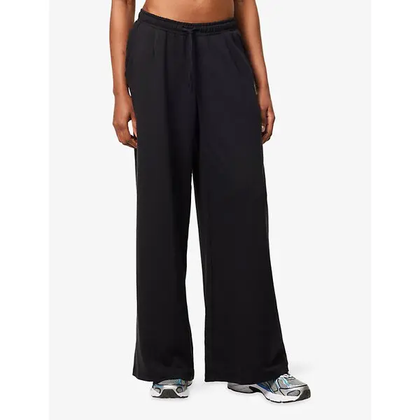 GYMSHARK Form Wide Leg Cotton-blend Jogging Bottoms