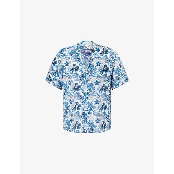 Vilebrequin Charli Floral-print Woven Shirt