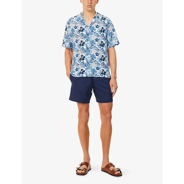 Vilebrequin Charli Floral-print Woven Shirt
