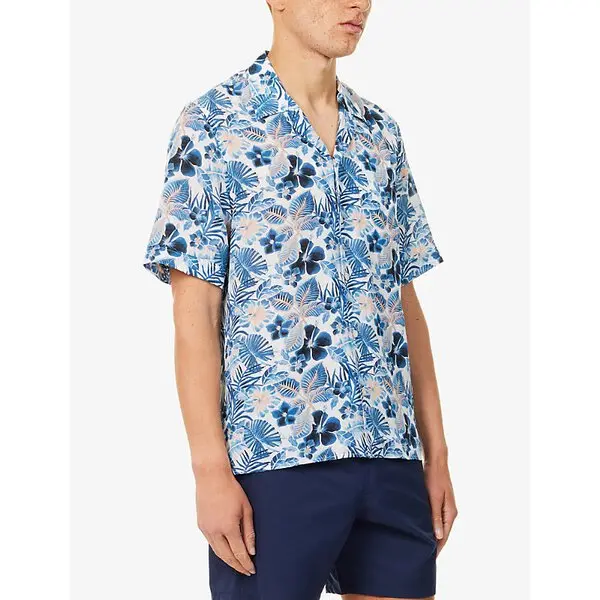 Vilebrequin Charli Floral-print Woven Shirt