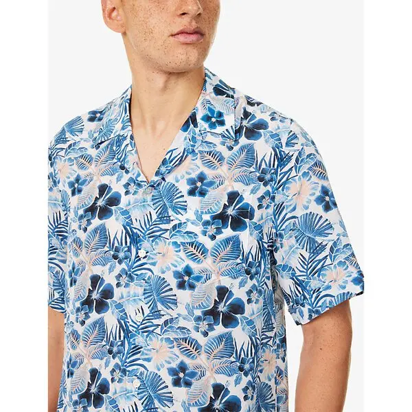 Vilebrequin Charli Floral-print Woven Shirt