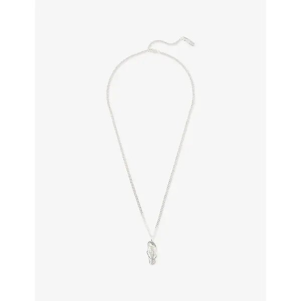 SIMUERO Sterling Abstract Pendant Necklace