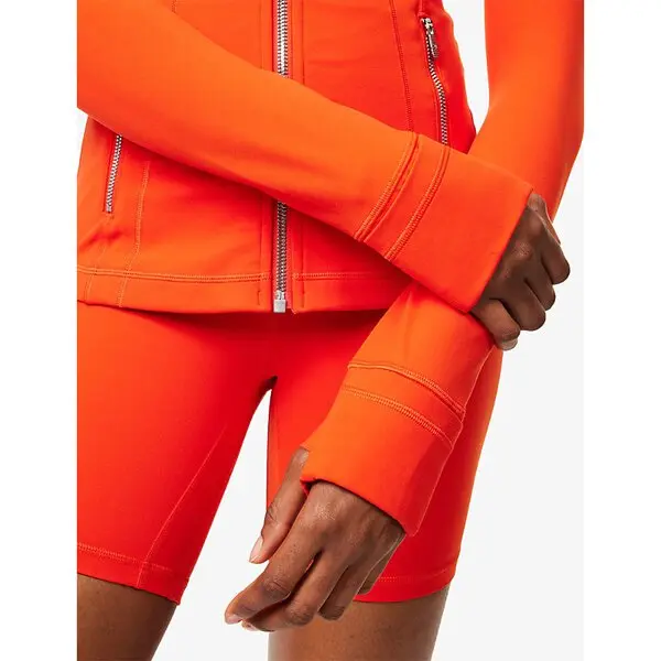 Lululemon Define Nulu Cropped Stretch-woven Jacket