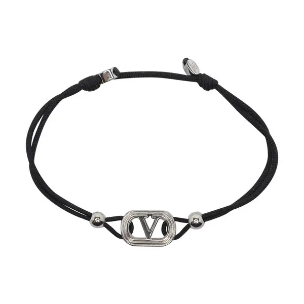 Valentino Garavani Ovalette Bracelet - Black