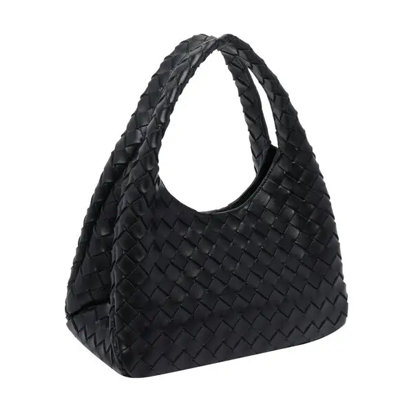 Bottega Veneta Small Campana Bag - Black