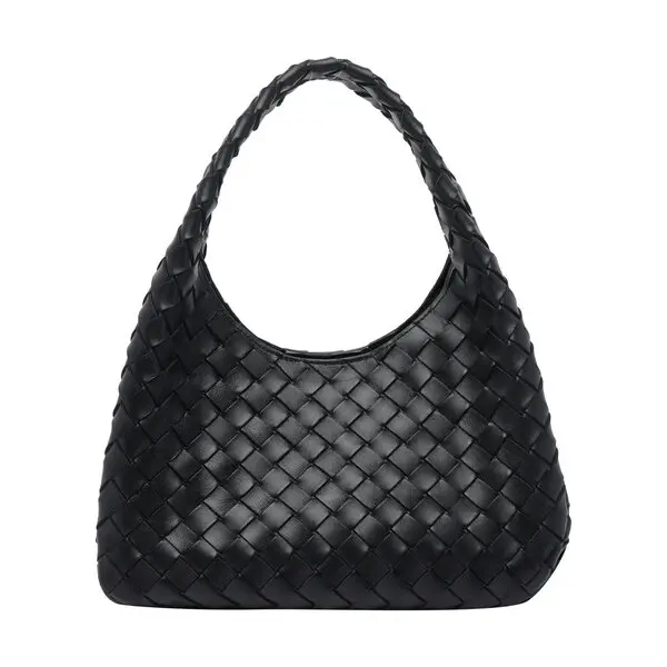 Bottega Veneta Small Campana Bag - Black