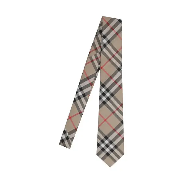 Burberry Check Silk Tie