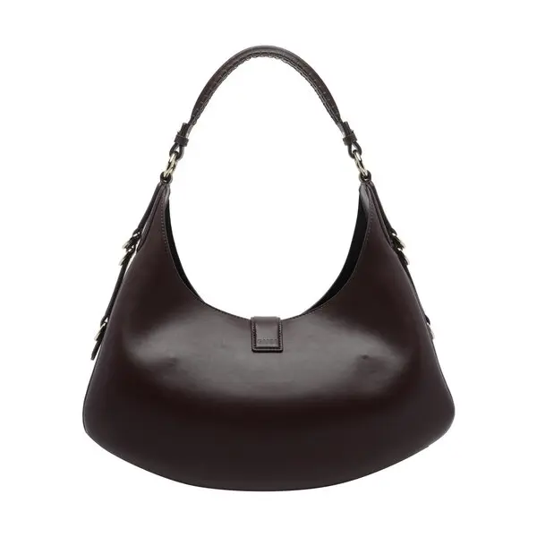 GANNI Small Kat Shoulder Bag - Brown