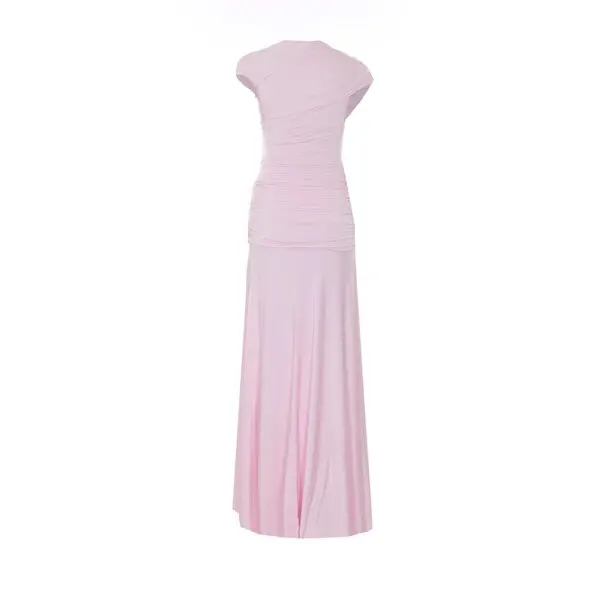 SELF-PORTRAIT Draped Maxi Dress