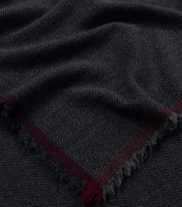 BEGG X CO Cashmere-merino Wool Calli Throw
