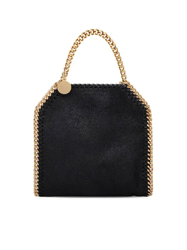 Stella McCartney Tiny Falabella Shaggy Deer Bag - Black