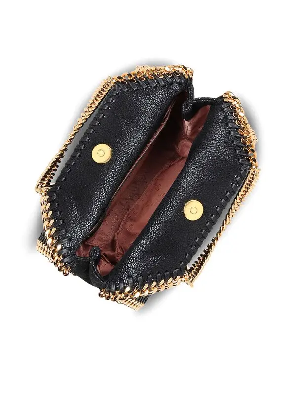 Stella McCartney Tiny Falabella Shaggy Deer Bag - Black