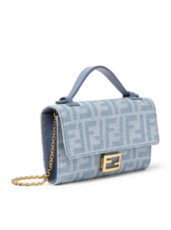Fendi Baguette Continental Wallet With Ff Monogram