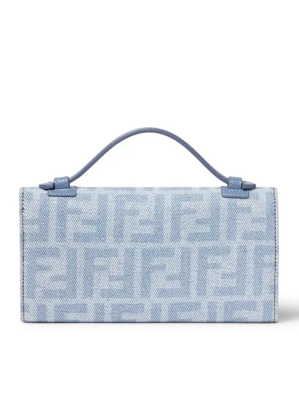 Fendi Baguette Continental Wallet With Ff Monogram