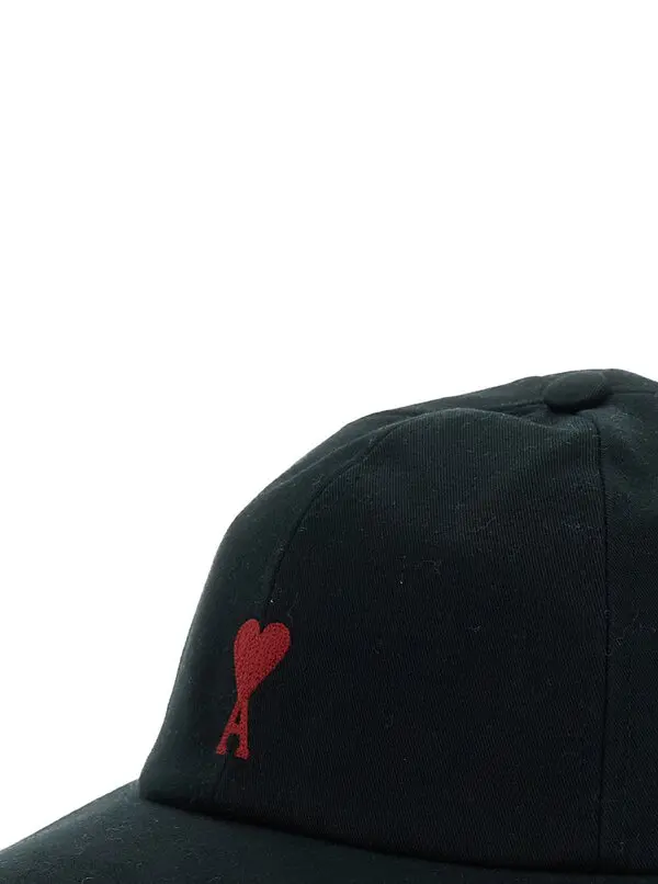 AMI Paris Baseball Cap With Embroidered Logo - Multicolor