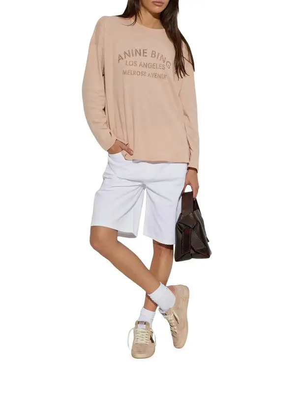 GOLDEN GOOSE Ball Star Glitter-patch Sneakers - Pink
