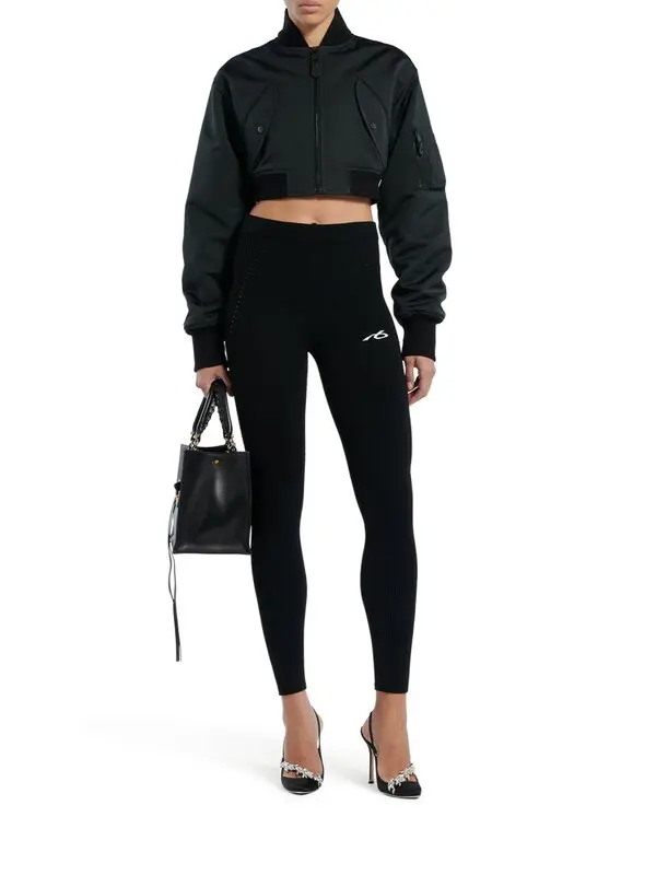 Balenciaga Techwear Sports Mesh Leggings