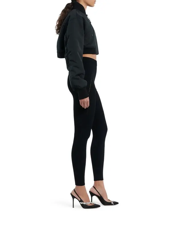 Balenciaga Techwear Sports Mesh Leggings