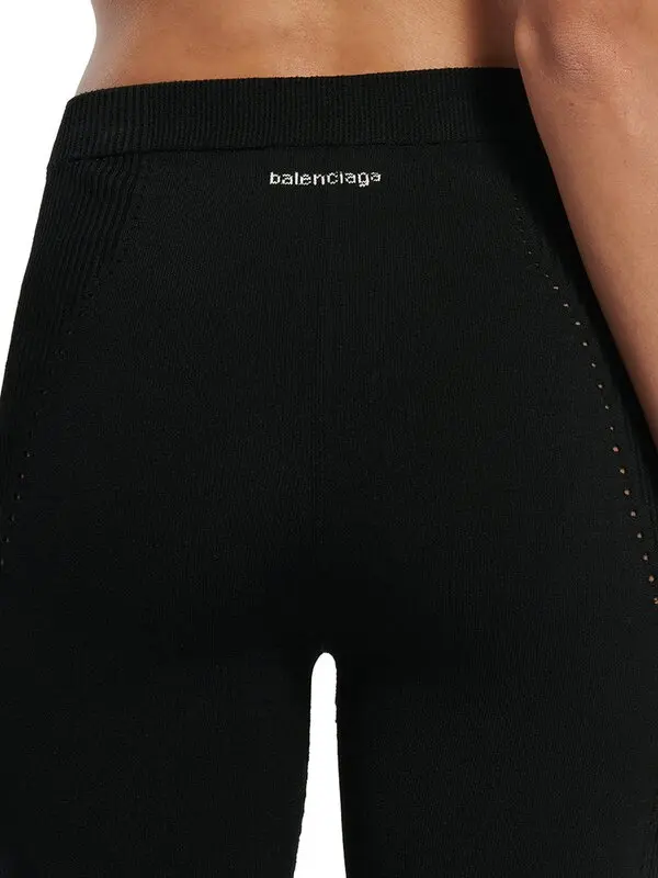 Balenciaga Techwear Sports Mesh Leggings