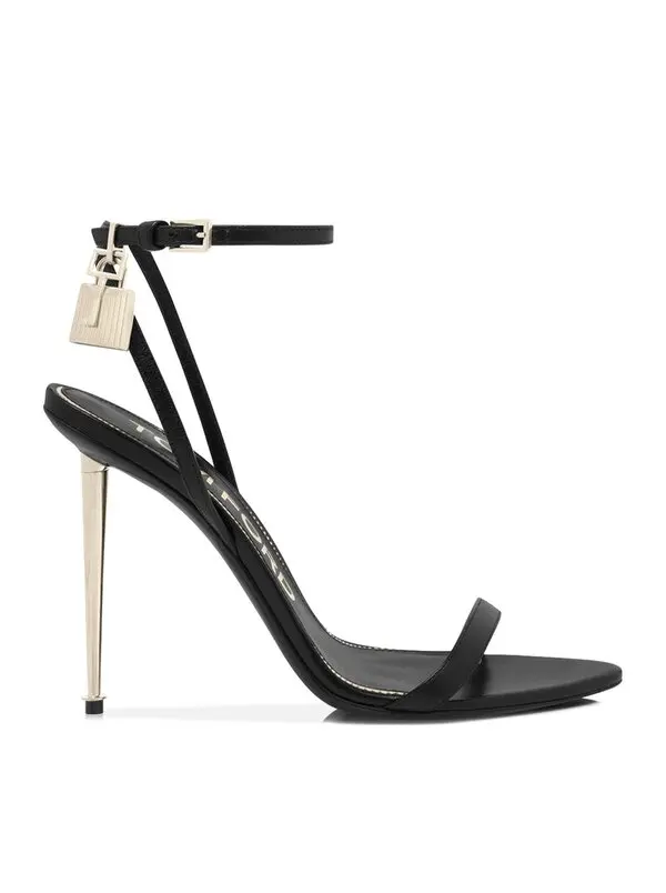 TOM FORD Pointed-toe Padlock Stiletto Sandal