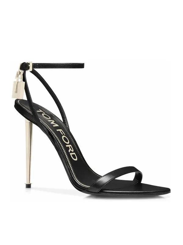 TOM FORD Pointed-toe Padlock Stiletto Sandal