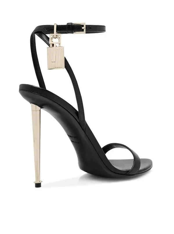 TOM FORD Pointed-toe Padlock Stiletto Sandal