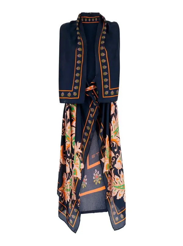 Etro Printed Gilet - Multicolor