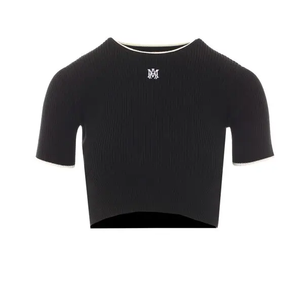 Amiri Ma Baby Top - Black