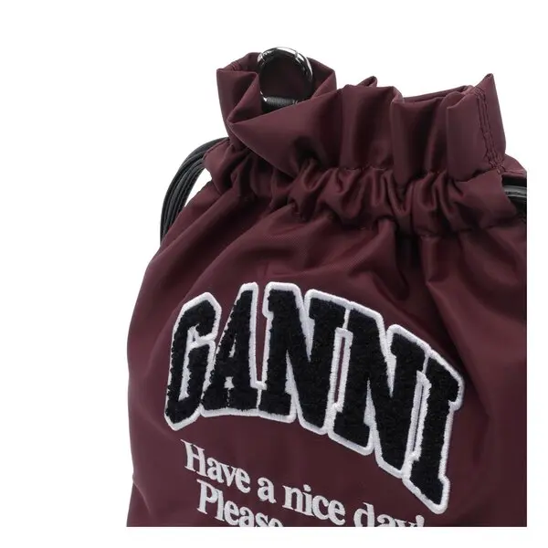 GANNI Logo Pouch