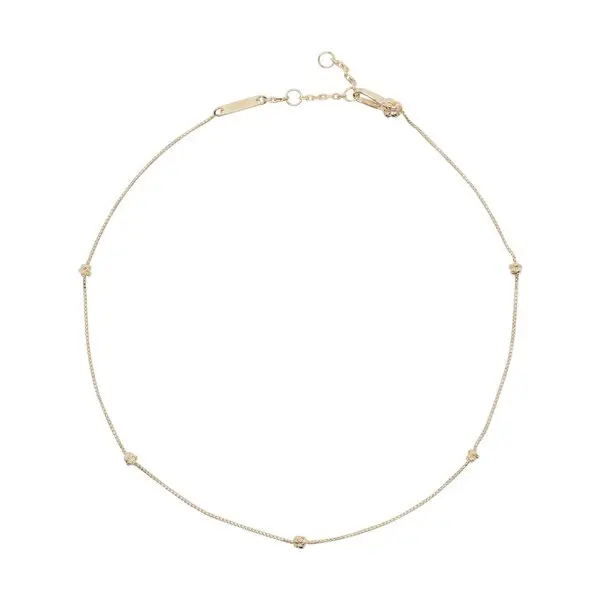 Bottega Veneta Tone Silver Knot Necklace - Gold