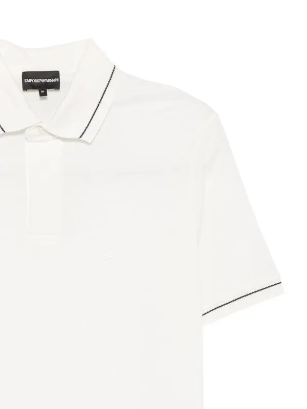 Emporio Armani Logo Cotton Polo Shirt