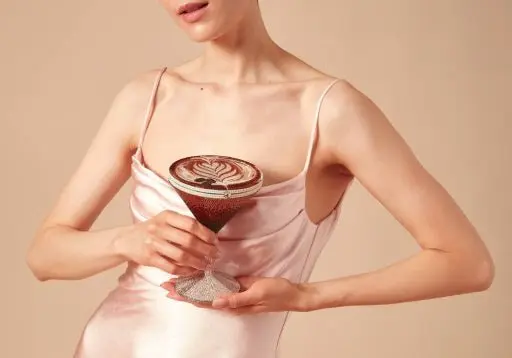 Judith Leiber Martini Espresso Clutch