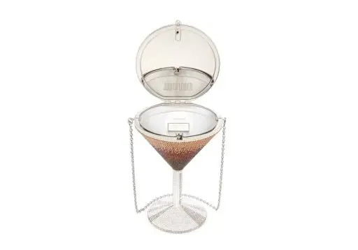 Judith Leiber Martini Espresso Clutch