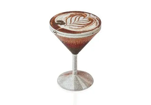 Judith Leiber Martini Espresso Clutch