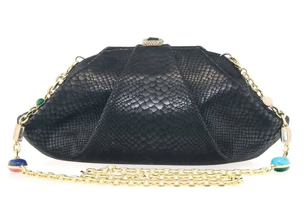 Judith Leiber Grande Gemma Embossed Clutch