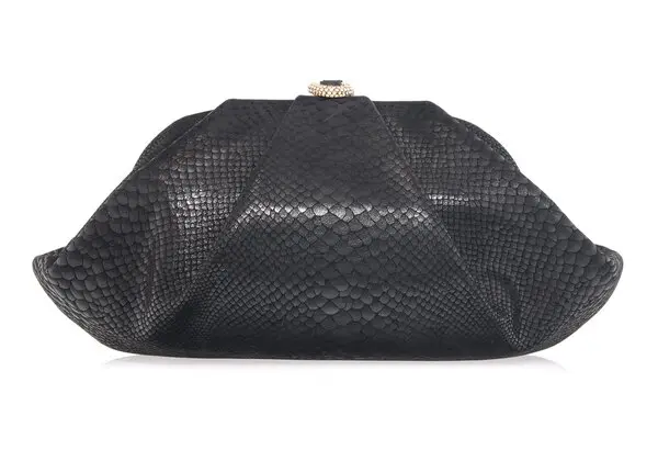 Judith Leiber Grande Gemma Embossed Clutch