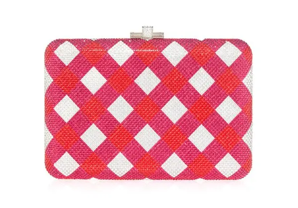 Judith Leiber Slim Slide Trattoria Crystal Embellished Handbag