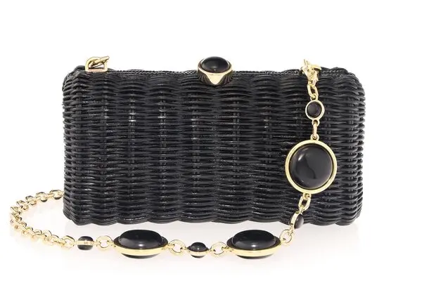 Judith Leiber Poppy Basket Handbag