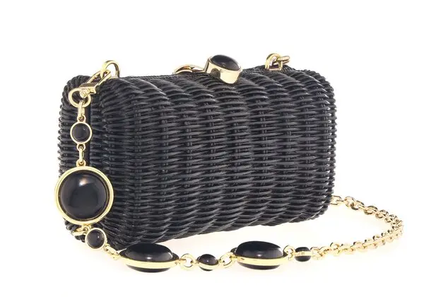 Judith Leiber Poppy Basket Handbag