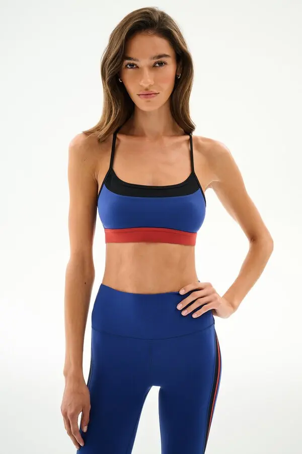 Splits59 Scottie Airweight Bra - Cobalt/indigo