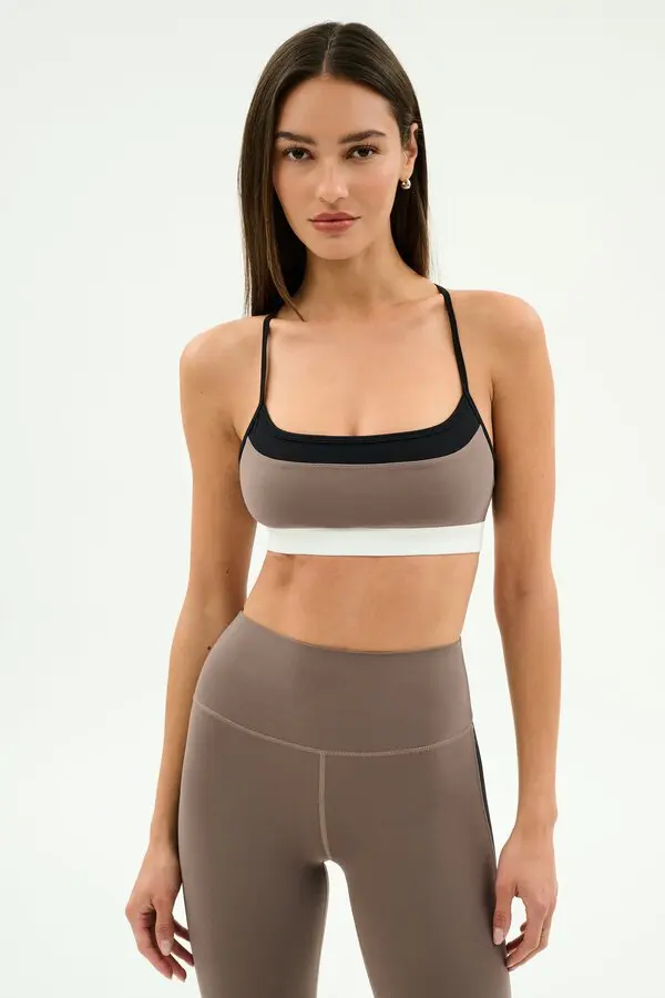 Splits59 Scottie Airweight Bra - Lentil/black