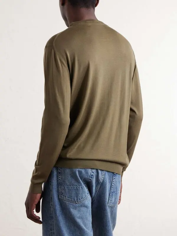 Kiton Wool Knit Sweater