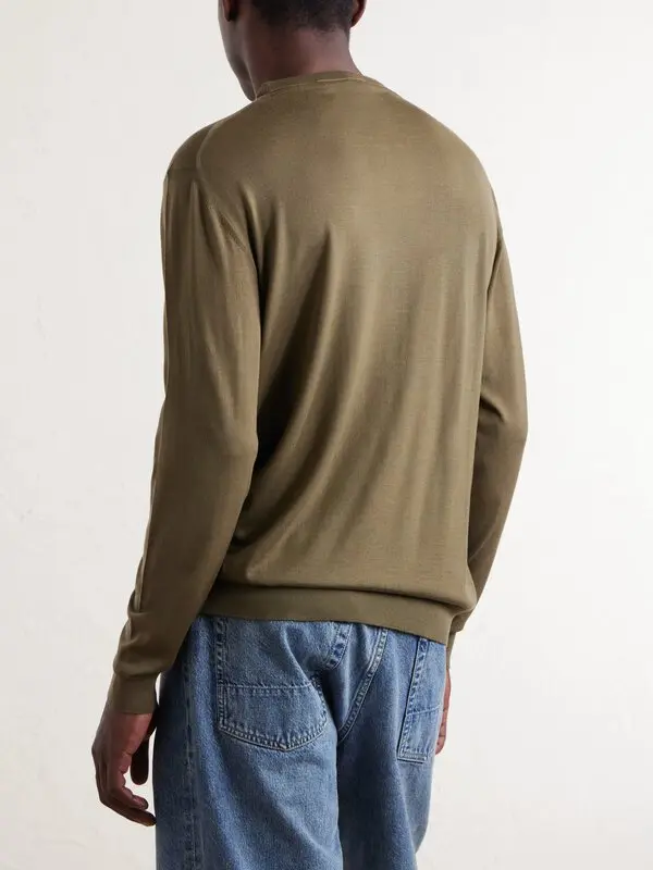 Kiton Wool Knit Sweater